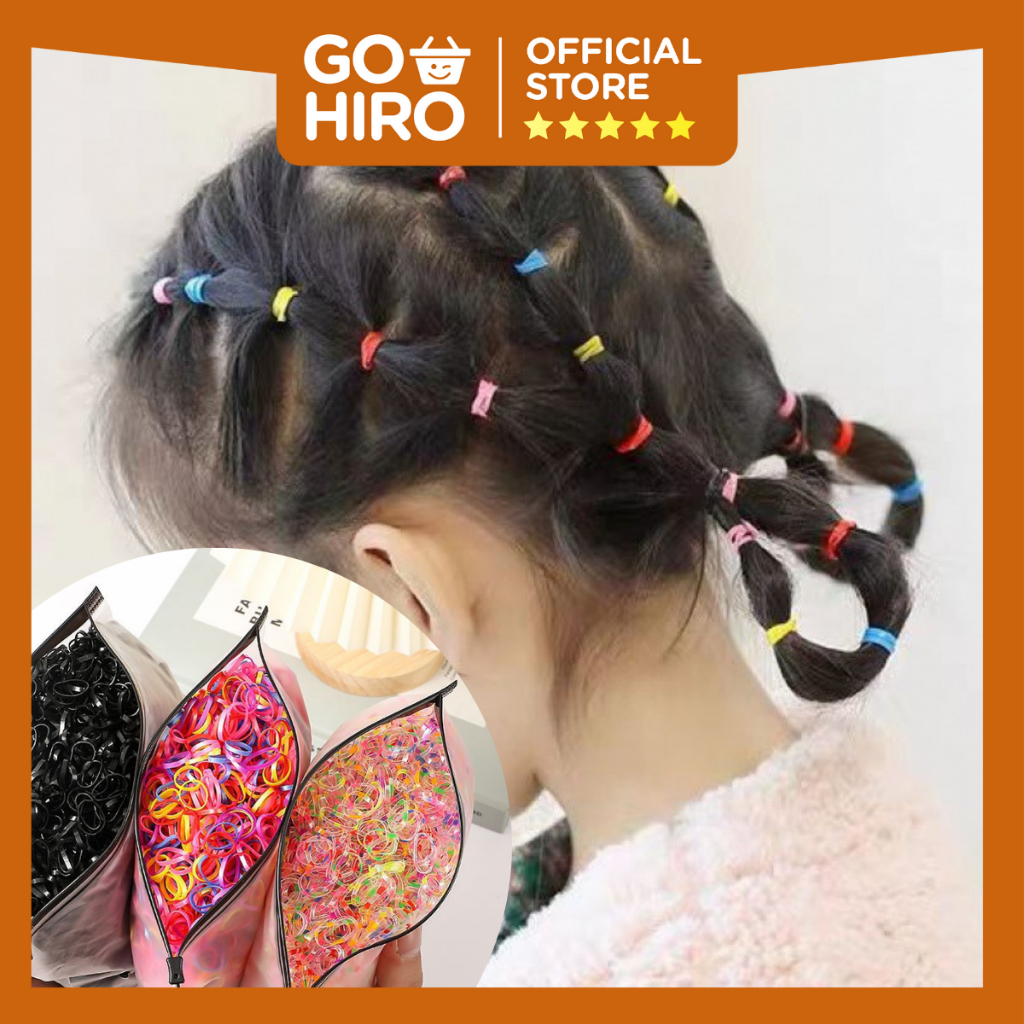 Jual Ikat Rambut Karet Jepang Korean Style / Karet rambut anak / Karet ...