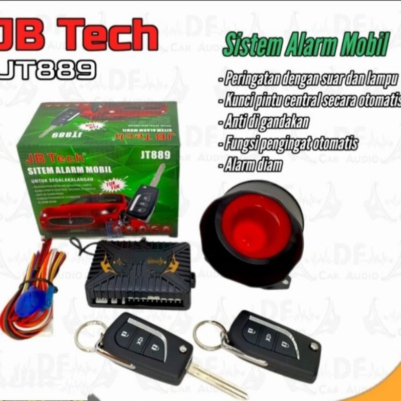 Jual alarm mobil jb tech model kunci innova reborn | Shopee Indonesia
