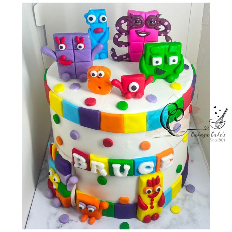 Jual Cartoon Cake / Kue Ulang Tahun Custom Anak / Custom Cake Character ...