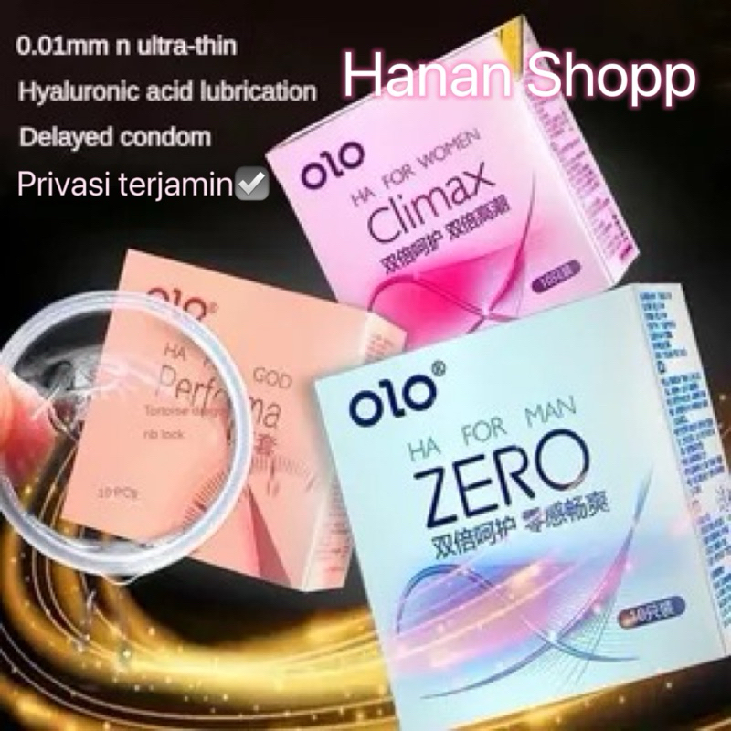 Jual Kondom OLO 001 Sensasi Climax God Performa Ultra Thin Super Smooth Gratis 1 Pelumas Sachet ...