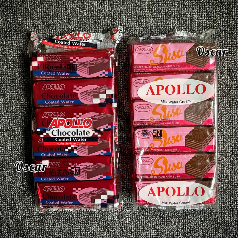 Jual Apollo Wafer isi 12 Malaysia Coklat/susu | Shopee Indonesia