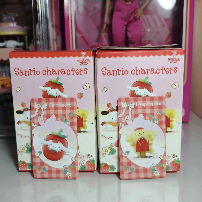 Jual Blind Box Miniso Sanrio Characters Strawberry Farm Cinnamoroll ...