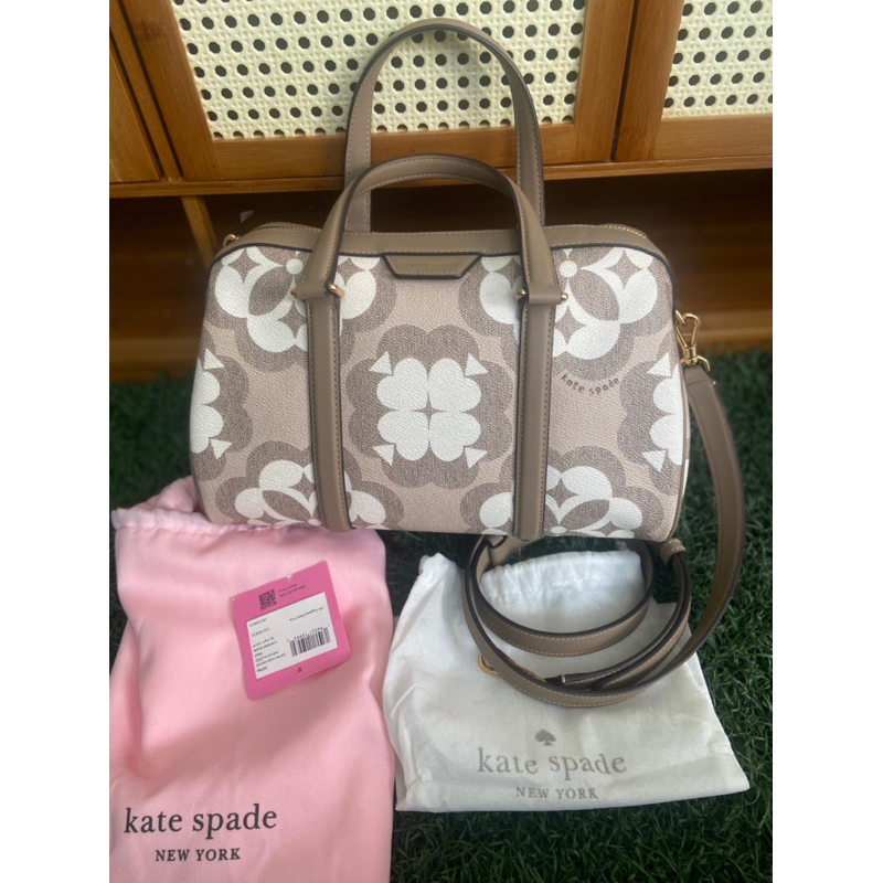 Jual kate spade monogram coated (sold) | Shopee Indonesia