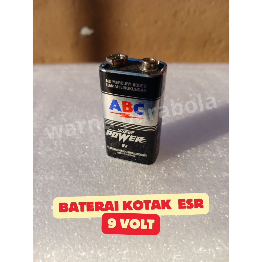 Jual BATERAI KOTAK ABC ESR METER T4 / BATTERY ESR METER VERSI LITE ...