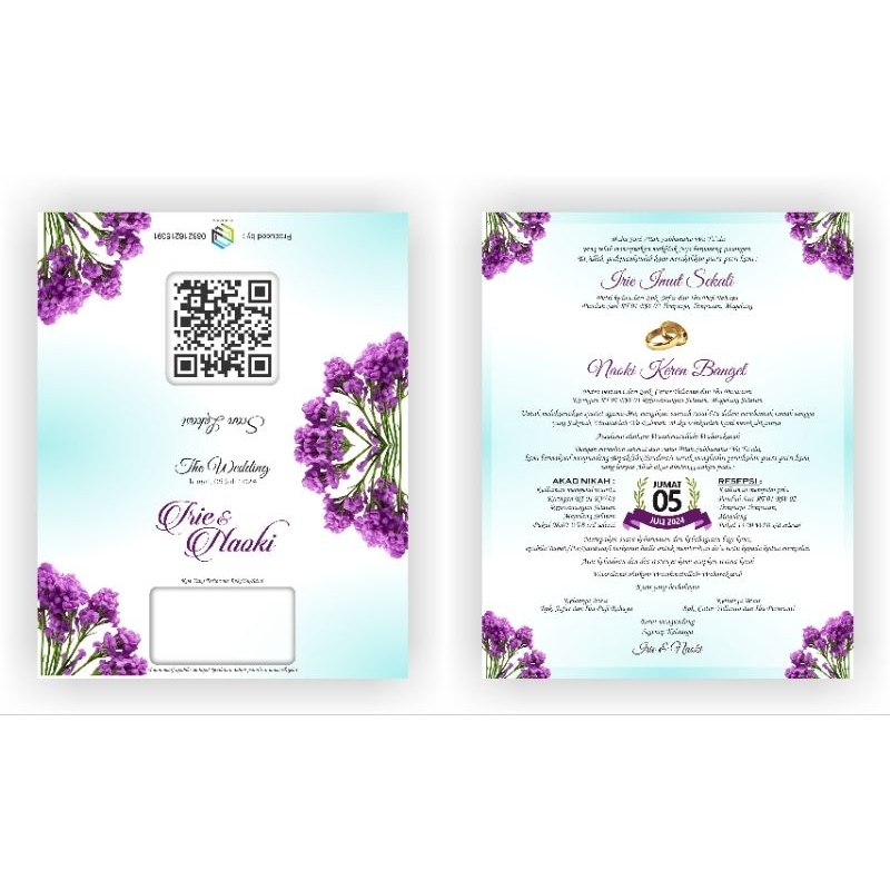 Jual Undangan Pernikahan Nikah Murah Custom | Shopee Indonesia
