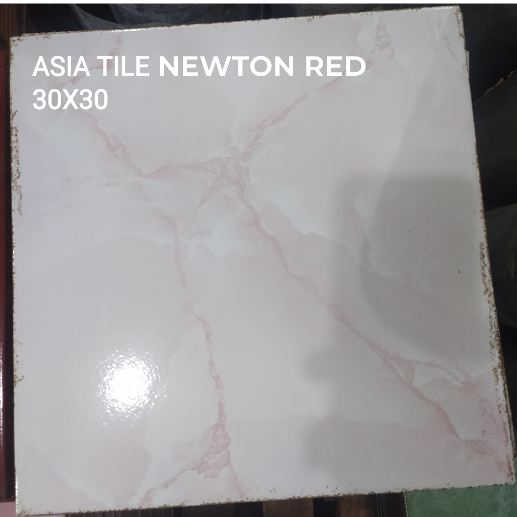 Jual KERAMIK ASIA TILE NEWTON RED UK.30X30 GLOSSY LANTAI KERAMIK ...