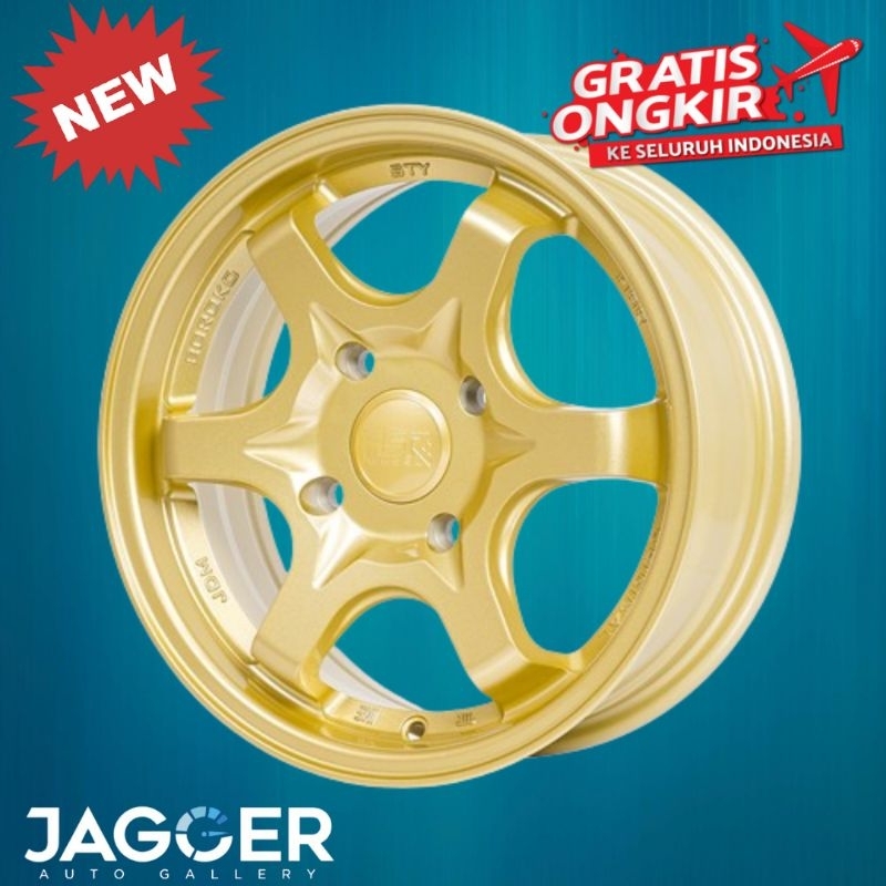 Jual Velg Mobil RING 14 HSR STY R14 Mobil Kijang LGX Avanza Veloz Xenia ...