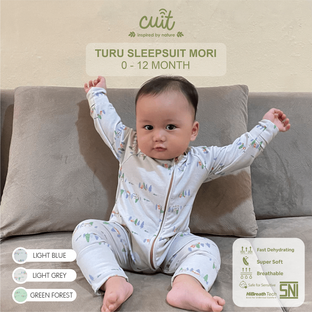 Jual Cuit Turu Sleepsuit Mori | Shopee Indonesia