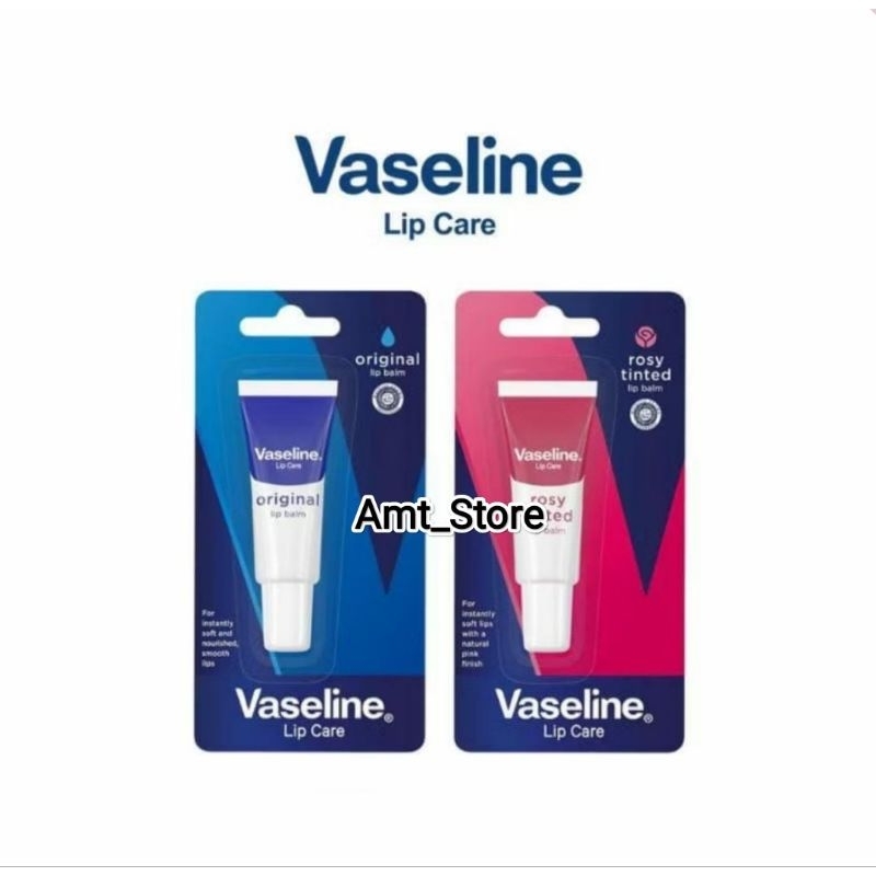 Jual Vaseline Lip Care Lip Balm Pelembab & Pencerah Bibir 10 gr | Shopee Indonesia