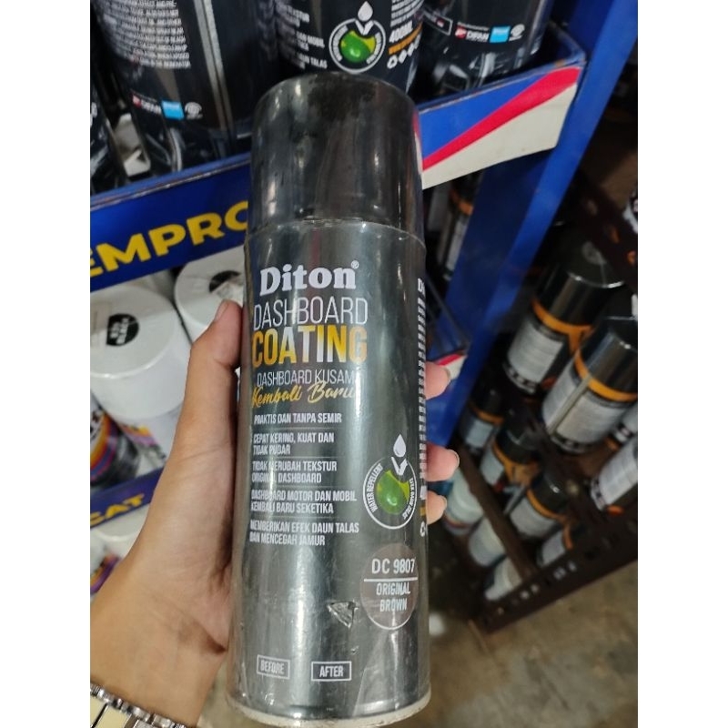 Jual CAT DION DASBOARD COATING WARNA ORIGINAL BROWN | Shopee Indonesia