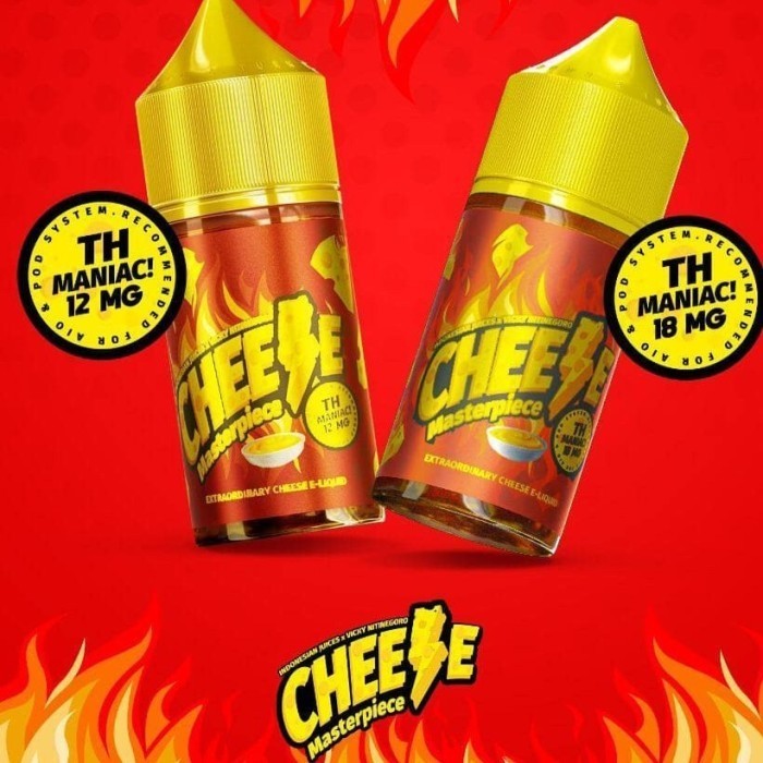 Jual Liquid Cheese Masterpiece Pods Friendly 12MG/18MG 30ML / Cheeze ...