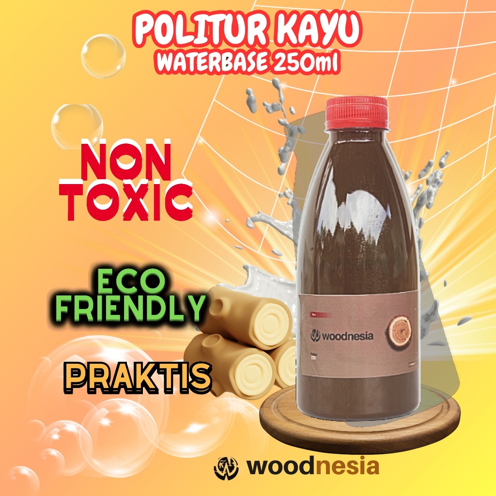 Jual Politur Plitur Waterbased Kayu Jati Kayu Mahoni Walnut Woodnesia ...