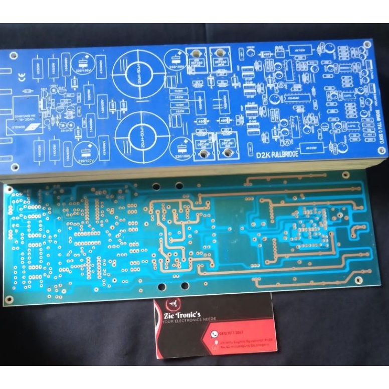 Jual KODE G28R PCB D2K FULLBRIDGE PCB CLASS D FULLBRIDGE FIBER FIX ...