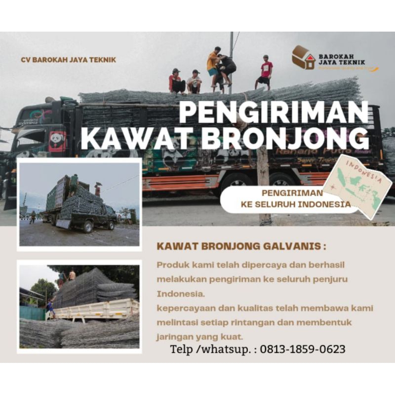 Jual KAWAT BRONJONG LAPIS PVC 2 X 1 X 0.5 M | Shopee Indonesia