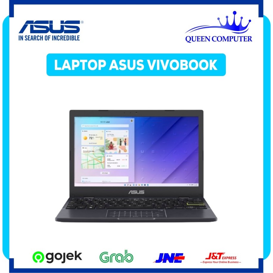 Jual LAPTOP ASUS NOTEBOOK E210MA INTEL N4020 8GB 512GB W11 OHS 2021 ...