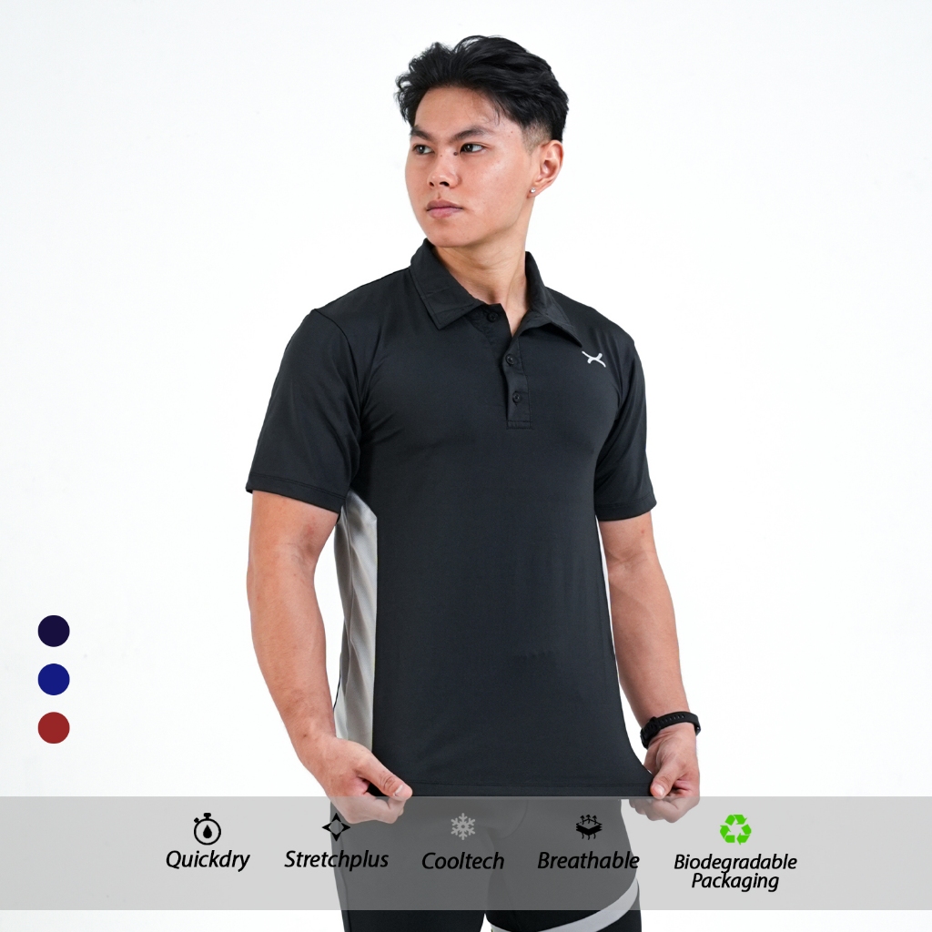 Jual Flexzone Polo Shirt Exec series Dryfit Super Stretch Sports Formal ...