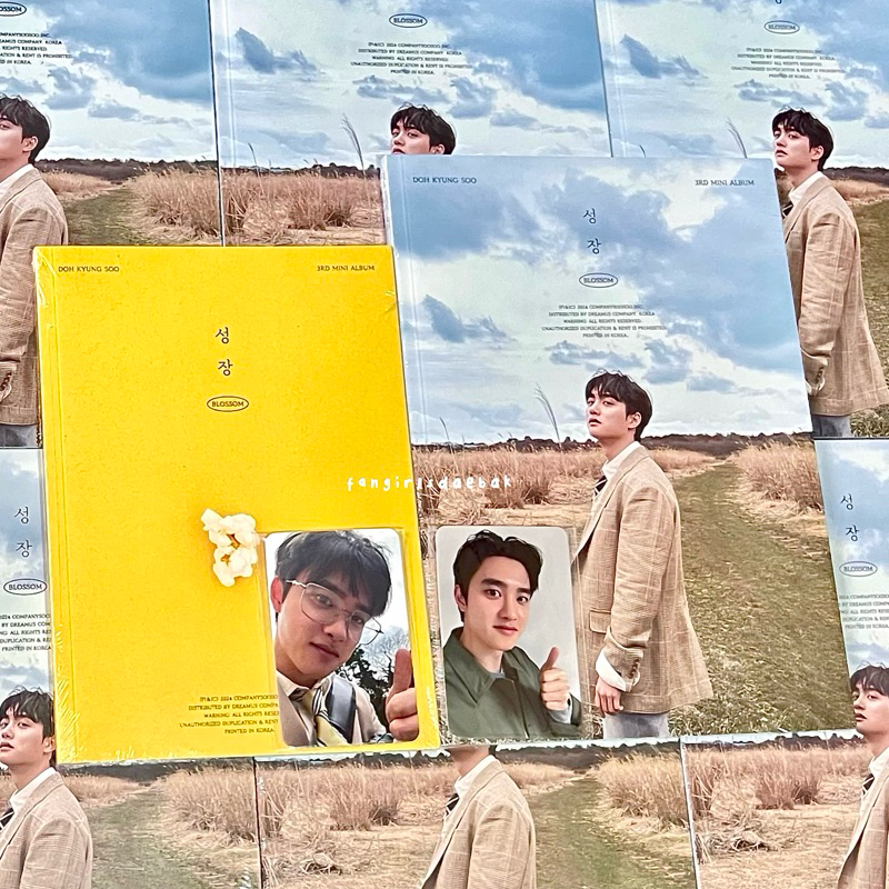 Jual [READY STOCK SIAP KIRIM] EXO D.O. DOH KYUNGSOO - '성장 (Blossom)' The 3rd Mini Album + POB ...