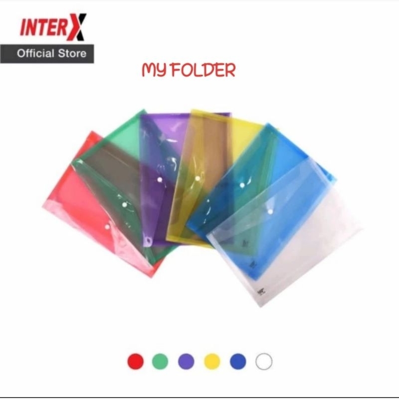 Jual Map Kancing F4 Folio My Folder (12 Pcs) | Shopee Indonesia