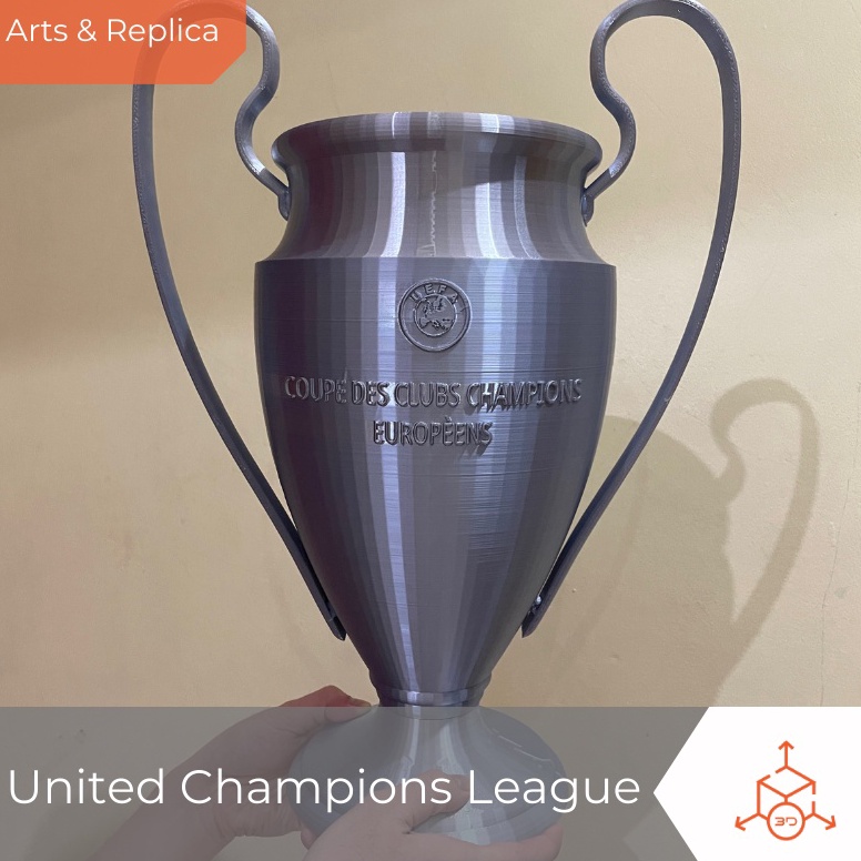 Jual KODE H6N Replika Piala UCL Trophies Piala Replica UEFA Champions ...