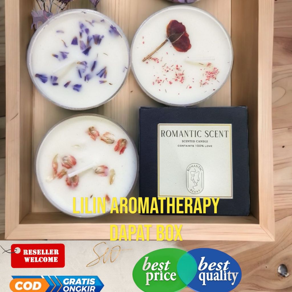Jual LILIN AROMA TERAPI/LILIN AROMA THERAPY/SCENT CANDLE/LILIN SOUVENIR ...