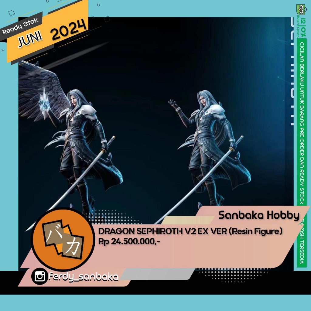 Jual DRAGON SEPHIROTH V2 EX VER (resin Figure) | Shopee Indonesia