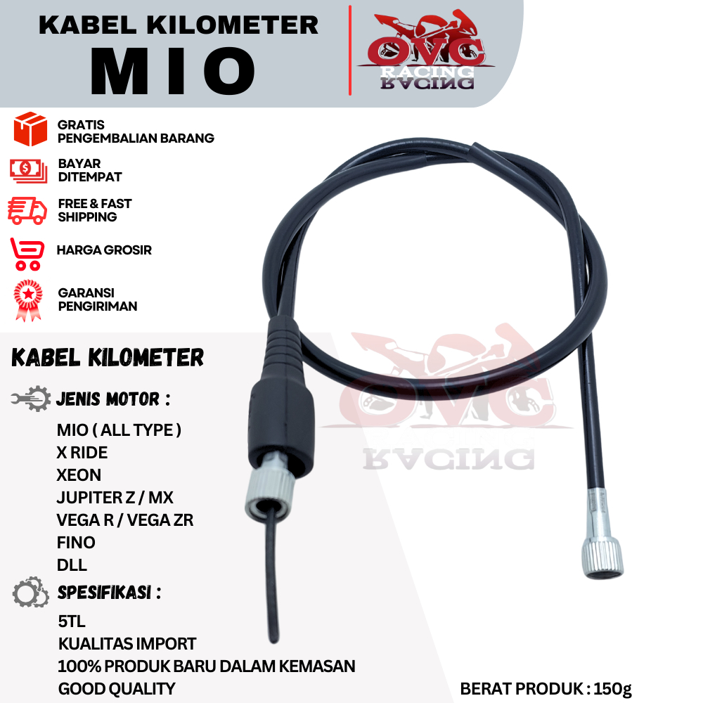 Jual Kabel Kilometer MIO / Tali Speedometer Spidometer MIO M3 GT SOUL ...