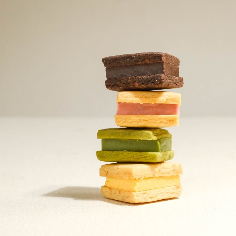 Jual Kukki Sando Cookies Sandwich Jepang Coklat Matcha | Shopee Indonesia