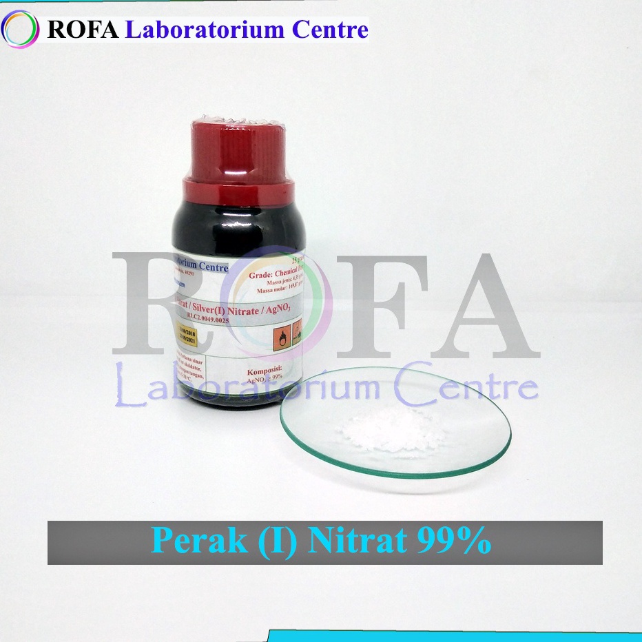 Jual Perak Nitrat Silver Nitrate AgNO3 99 CP Eceran 1 Gram | Shopee ...