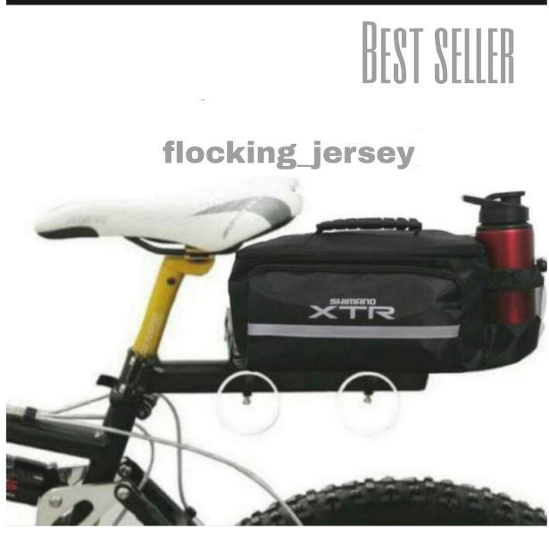Jual Tas sepeda tas bagasi belakang tas touring panier single tas sepeda seli lipat MTB downhill ...