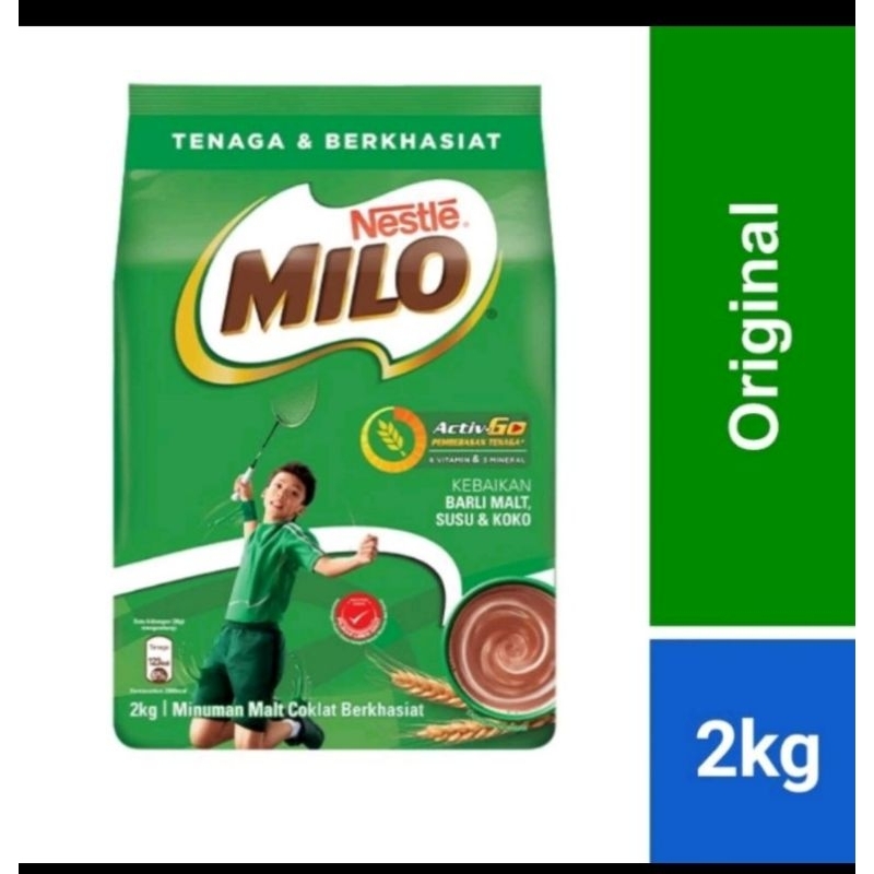 Jual Tenaga Dan Berkhasiat Milo 2kg | Shopee Indonesia