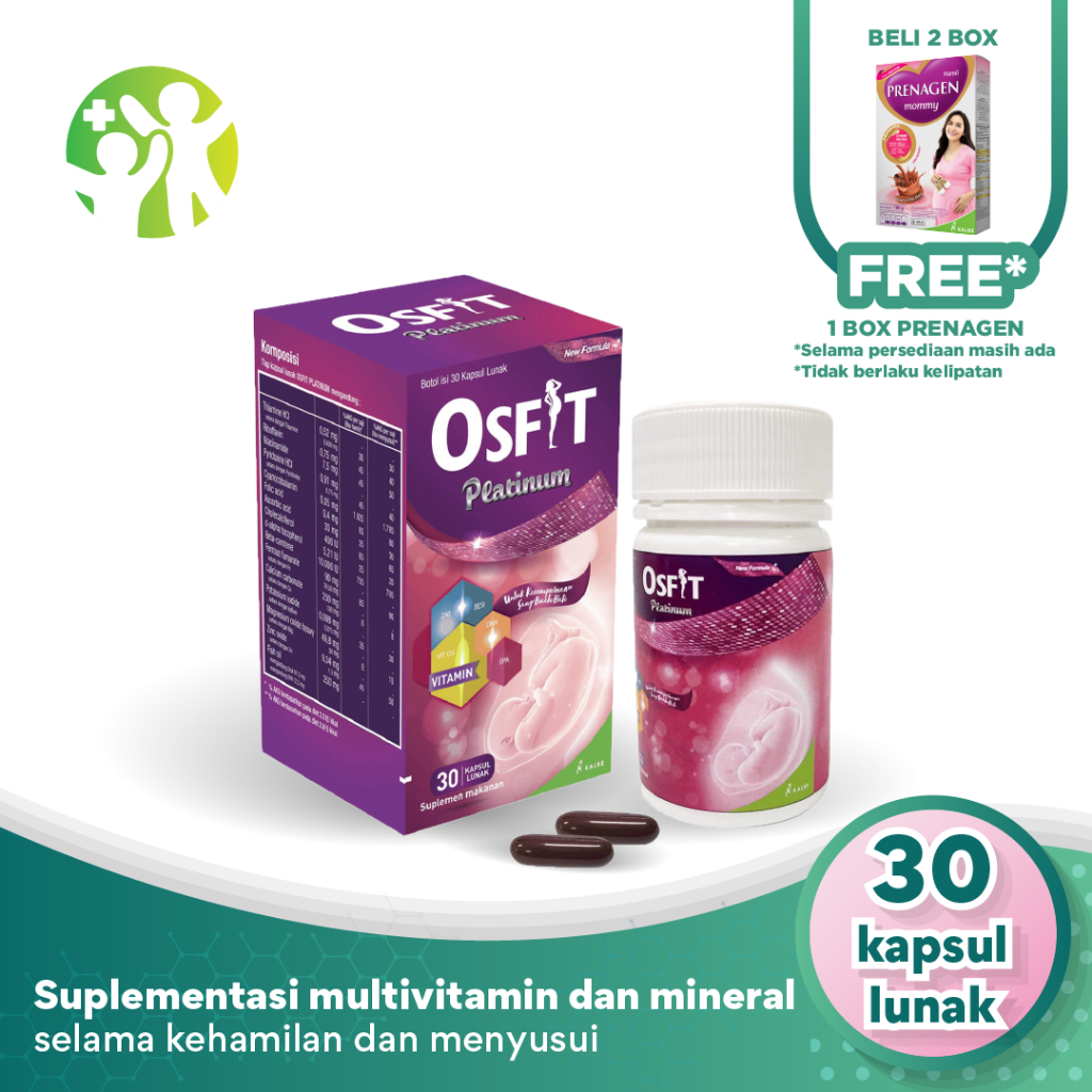 Jual Osfit Platinum - Suplementasi Multivitamin dan Mineral Selama Masa ...