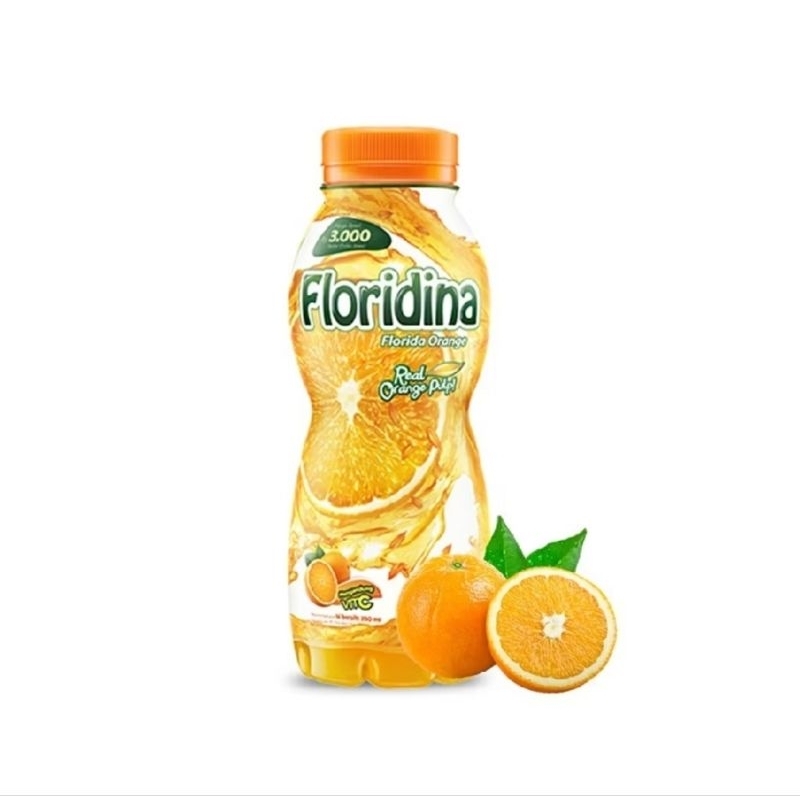 Jual FLORIDINA ORANGE 350ML ECERAN SATUAN | Shopee Indonesia