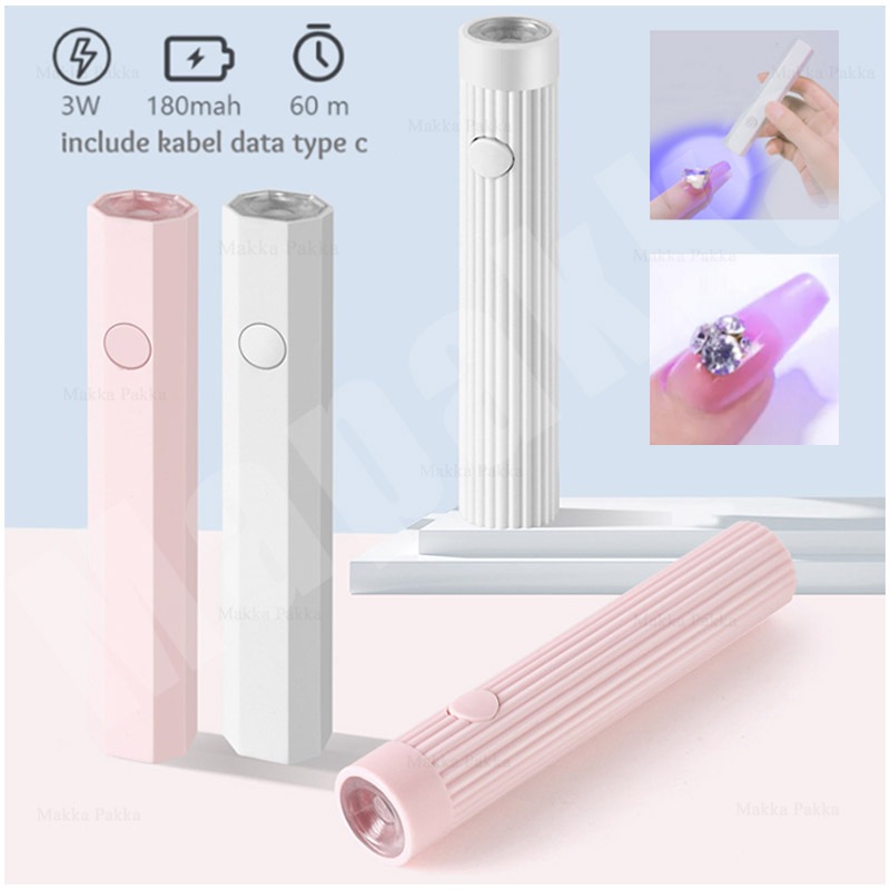 Jual Hand Light 3watt USB Charging Cable Portable/Nail Art Lamp Cepat ...