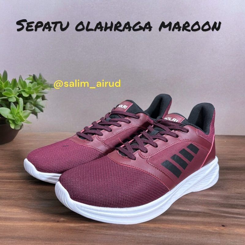 Jual SEPATU RUNNING POLRI MERAH MAROON TERBARU 2023 - OLAHRAGA | Shopee ...