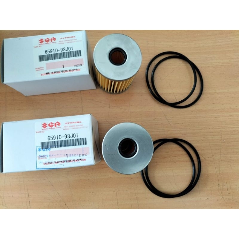 Jual 65910-98J01 ELEMENT SET FUEL FILTER/SARINGAN DALAM RAKOR MESIN ...