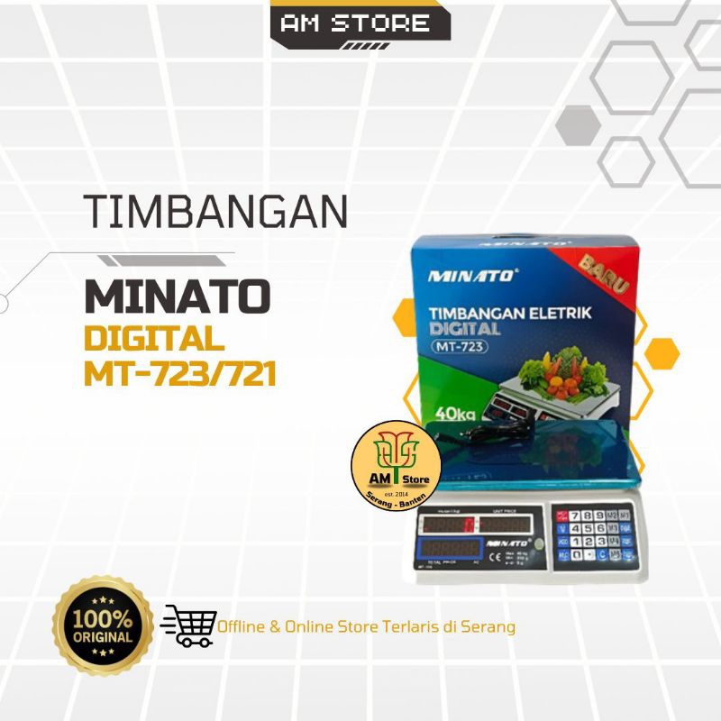 Jual Timbangan Digital Minato MT 723/721 | Shopee Indonesia