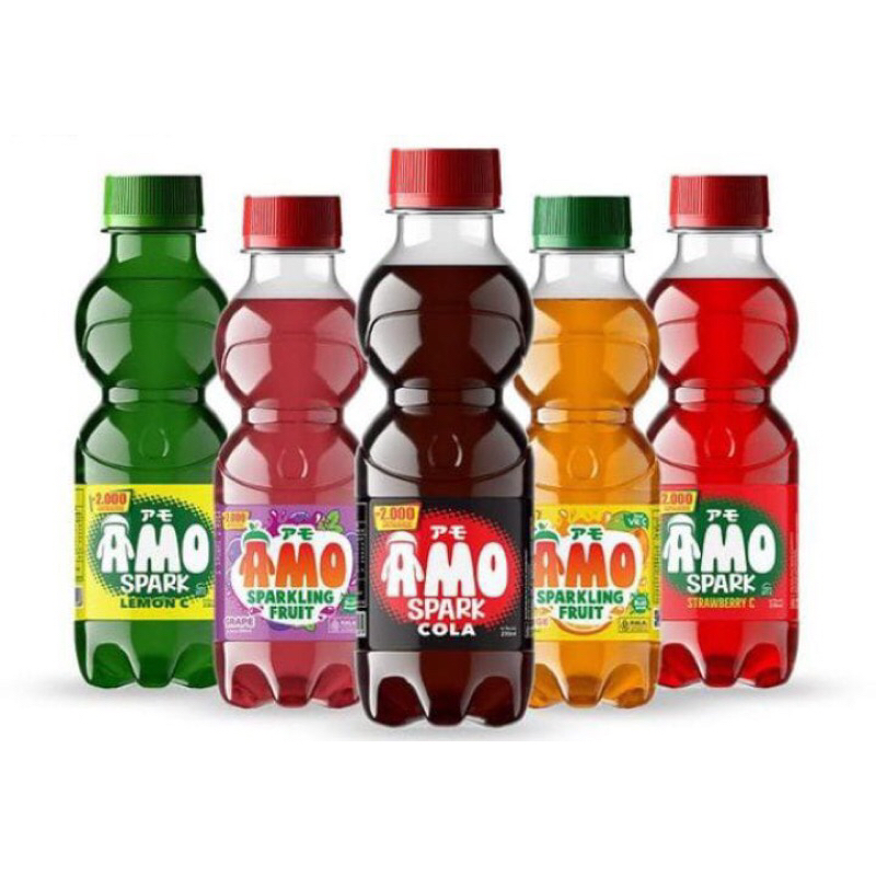 Jual AMO Spark | Minuman Soda Mini 200ml |Soft Drink | Minuman kemasan ...