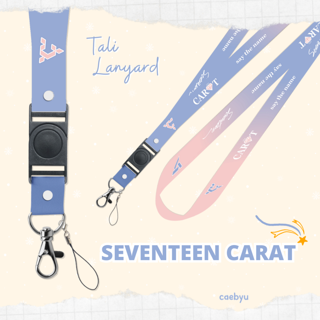 Jual READY STOCK Lanyard Seventeen Carat Kpop K-Pop Sebong svt Tali ...