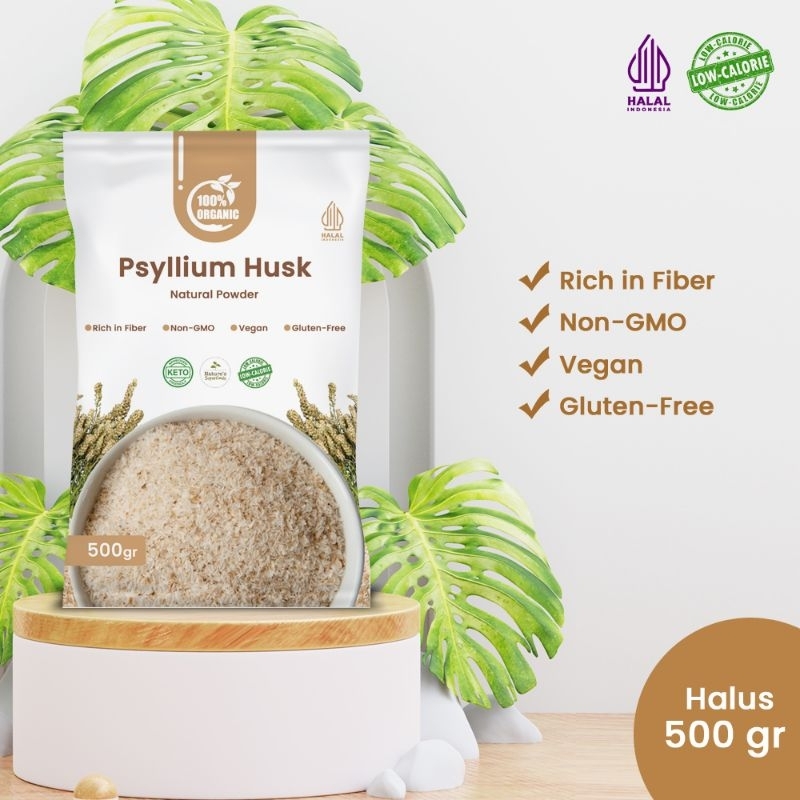 Jual Psyllium Husk Murni 500 Gram | Shopee Indonesia