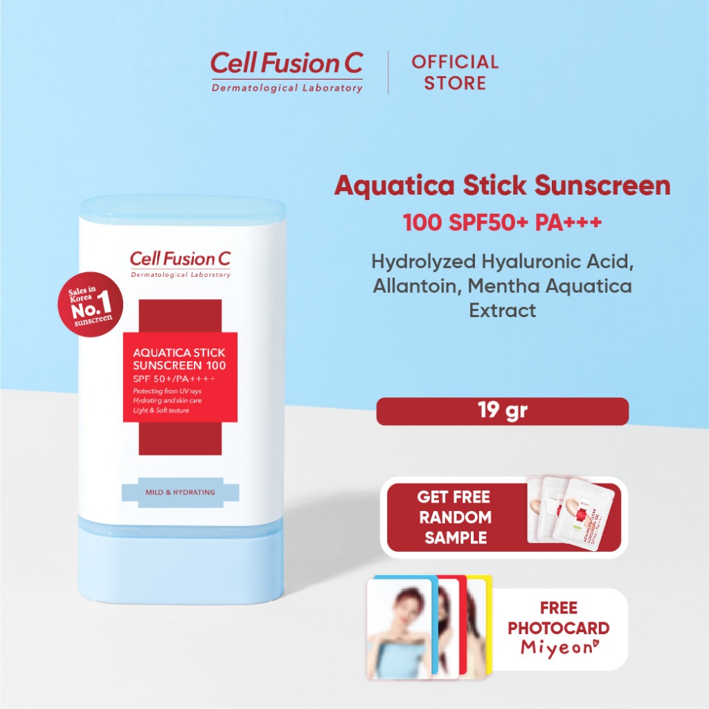 Jual CELL FUSION C - Aquatica Stick Sunscreen 100 SPF50+ PA ...