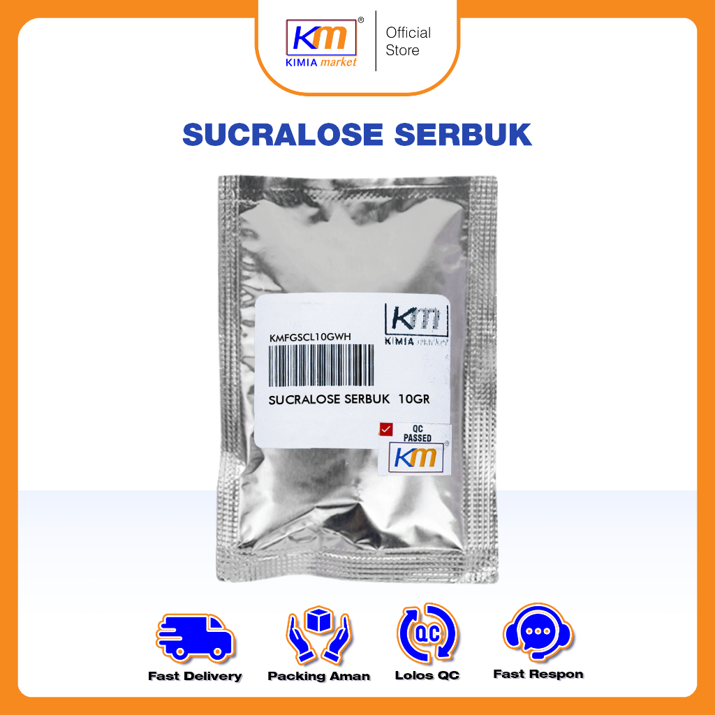 Jual Sucralose 10GR / Pemanis Rendah Kalori / Pemanis Buatan ...