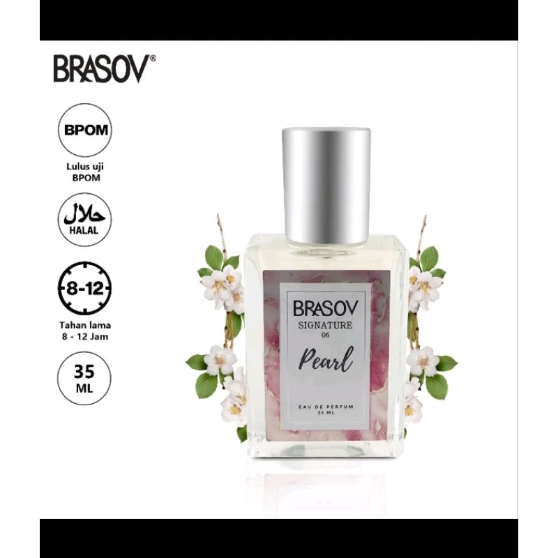 Jual BRASOV SIGNATURE EAU DE PARFUM (PEARL) | Shopee Indonesia