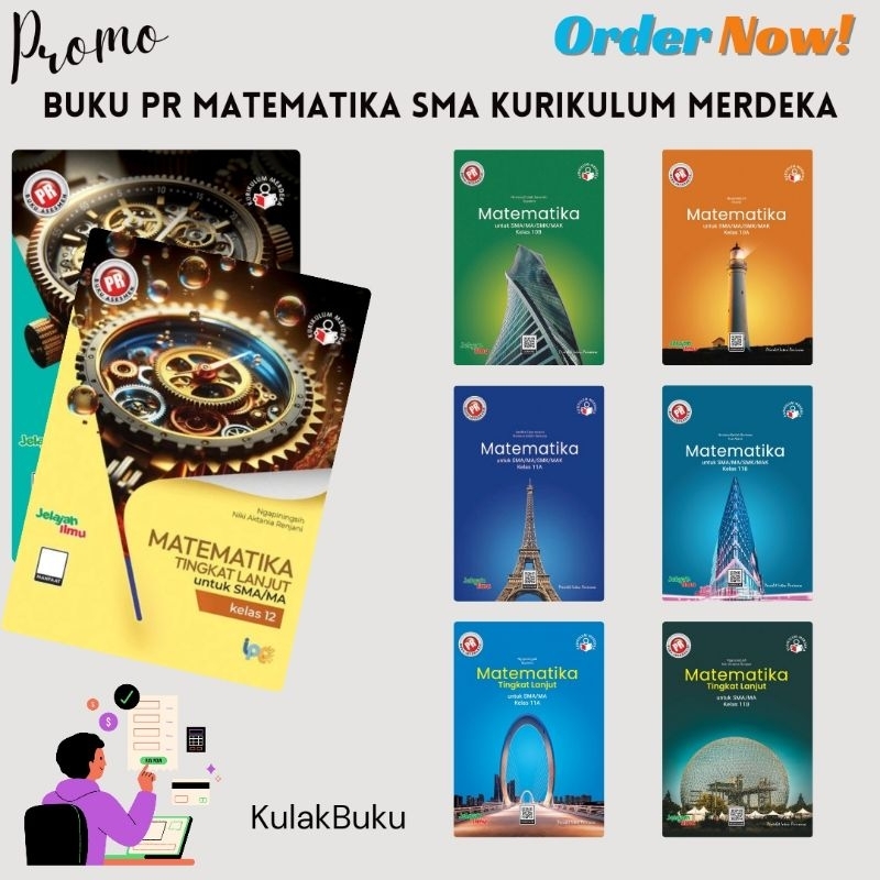 Jual Buku PR Matematika SMA Kelas 10 11 12 Kurikulum Merdeka Semester 1 & 2 Intan Pariwara Edisi ...