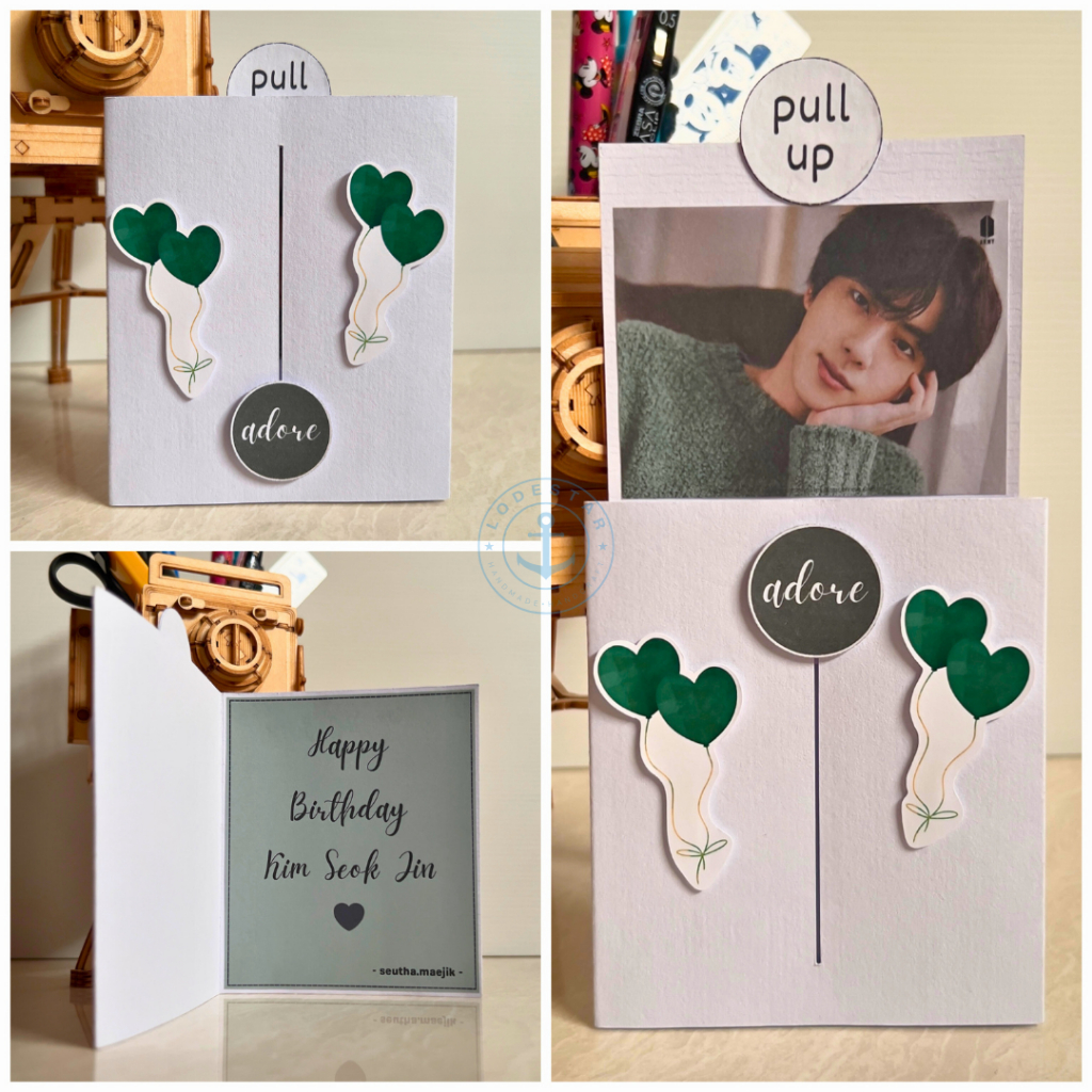 Jual Kartu Ucapan/Greeting Card Custom Birthday/Anniversary/Valentine ...