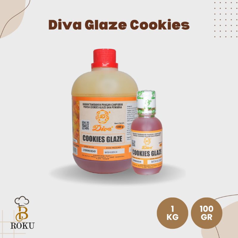Jual Diva Cookies Glaze dan Pewarna 1 kg | Shopee Indonesia