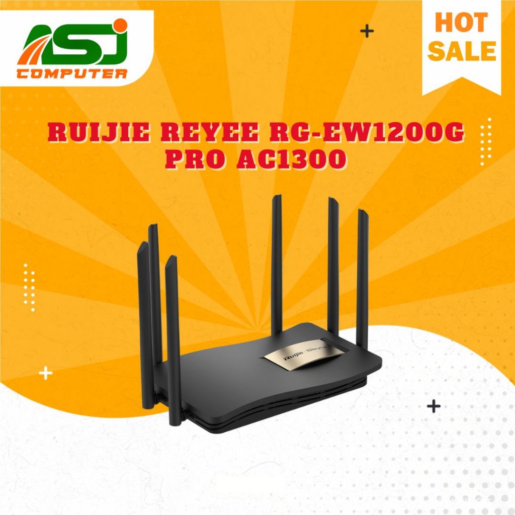 Jual WIRELESS ROUTER RUIJIE REYEE RG-EW1200G PRO AC1300 | Shopee Indonesia
