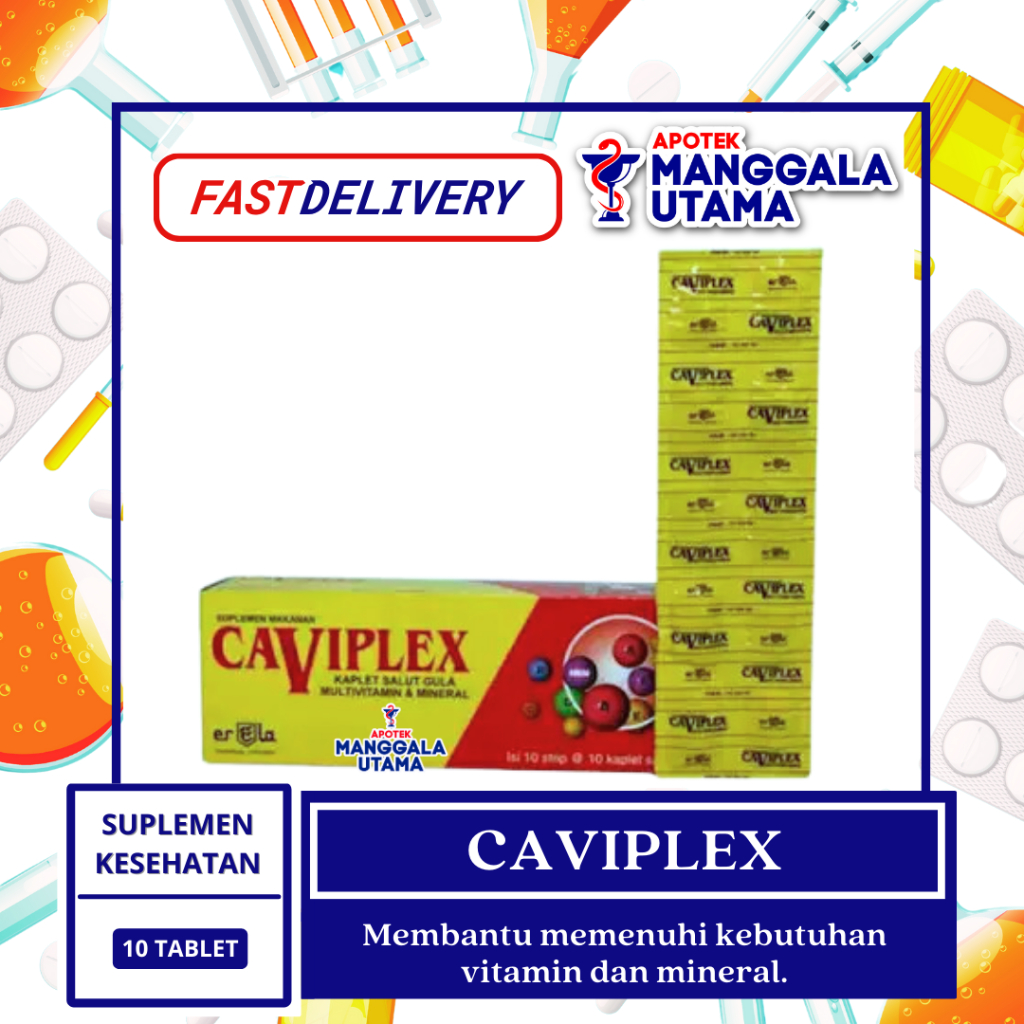 Jual CAVIPLEX PERSTRIP ISI 10 KAPLET | Shopee Indonesia