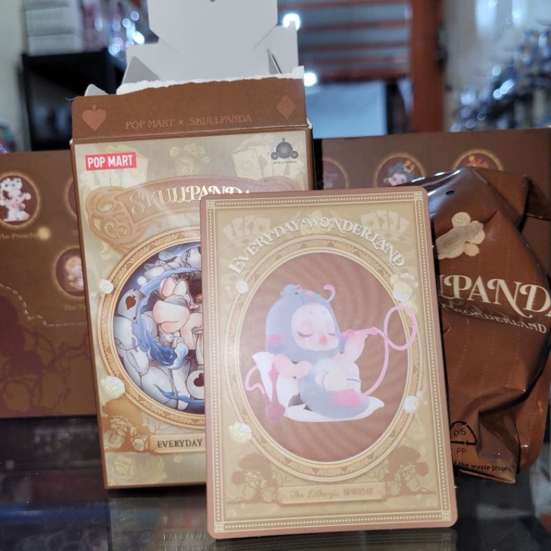 Jual Pop mart Skullpanda Everyday Wonderland The Lethargic open box ...