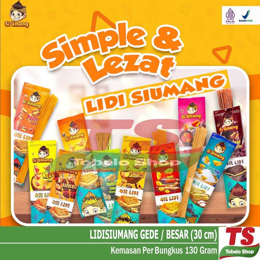 Jual MIE LIDI SI UMANG 130 GRAM / SI UMANG MIE LIDI SI UMANG ...