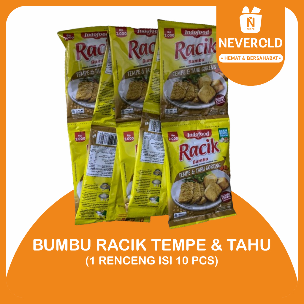 Jual BUMBU RACIK INDOFOOD - TEMPE & TAHU GORENG 1RENCENG ISI 10 SACHET ...